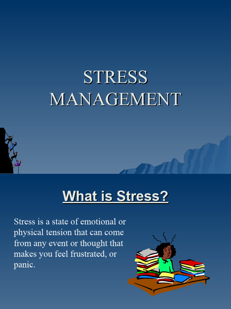 Stress Management | PDF