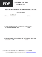 Form 1 Maths Notes | PDF | Equations | Inequality (Mathematics)