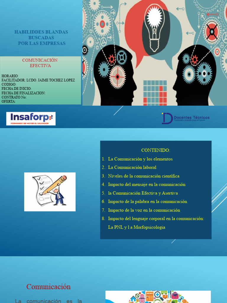 Comunicacion Efectiva | PDF | Comunicación | Pensamiento