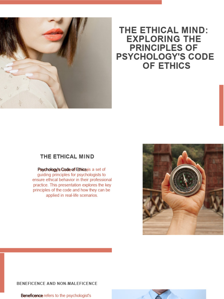 The Ethical Mind: Exploring The Principles of Psychology'S Code of Ethics | PDF | Medical Ethics ...