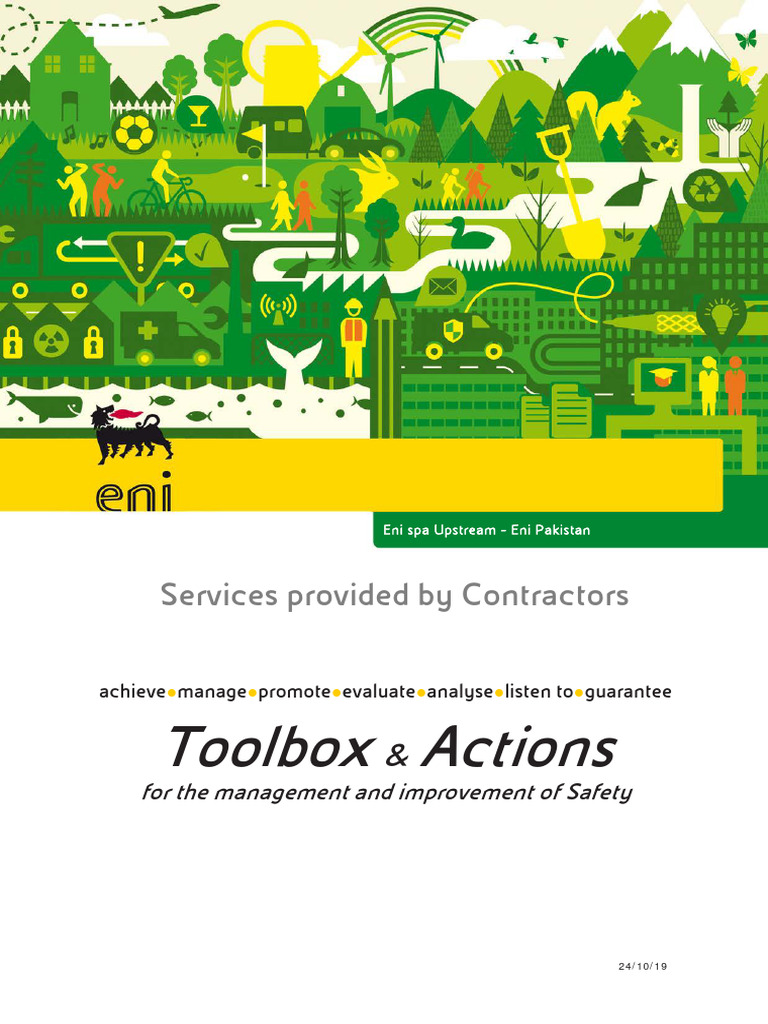 Eni Pakistan Safety Management Guide | PDF | Occupational Safety And ...