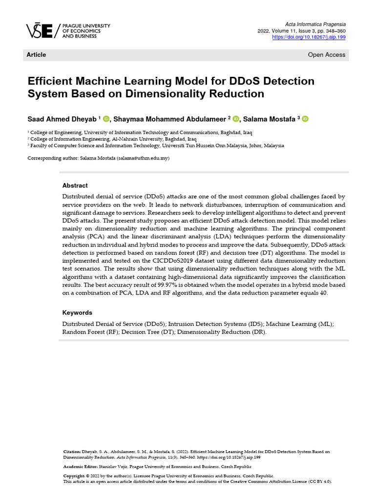 AIP - Aip 202203 0005 | PDF | Principal Component Analysis | Machine Learning
