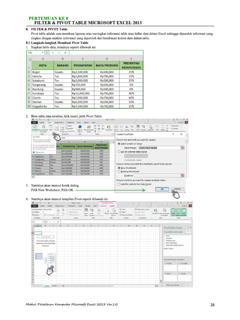 Pivot Table | PDF