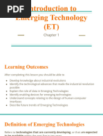 Chapter 1 - Intro. To Emerging Technologies | PDF | Internet Of Things ...