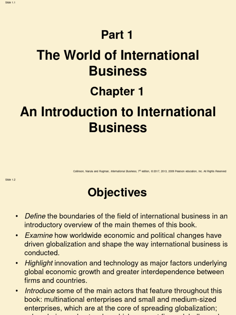All Chapters For International Business | PDF | Foreign Direct ...