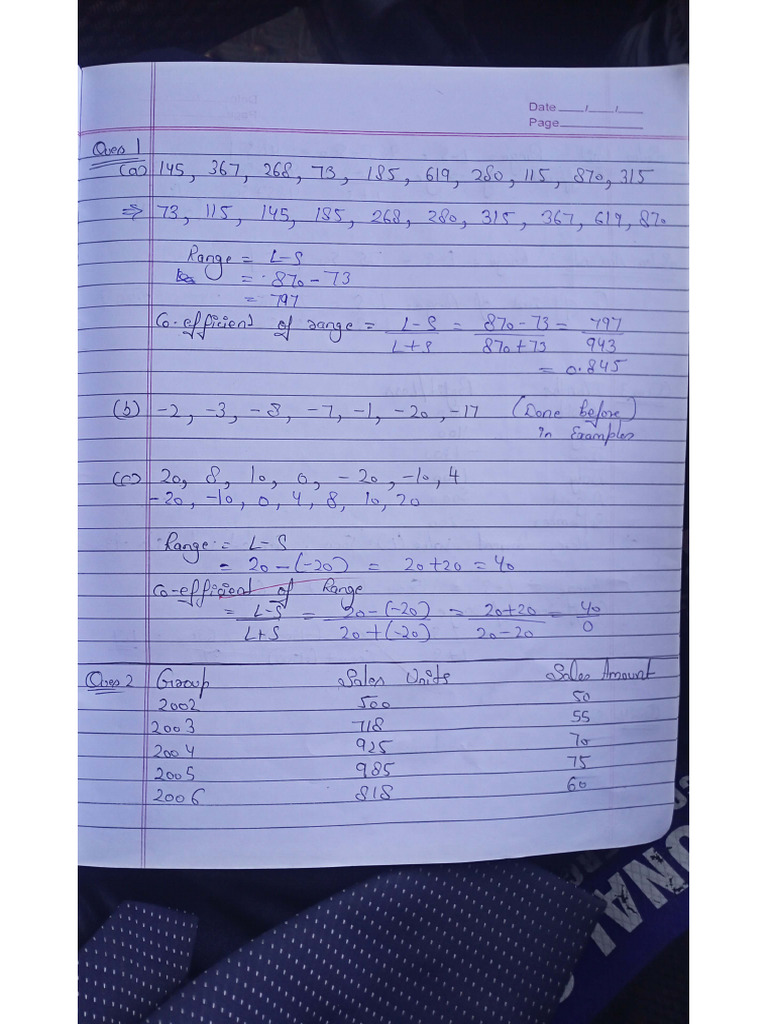 Quest 1 To 10.... Stat | PDF