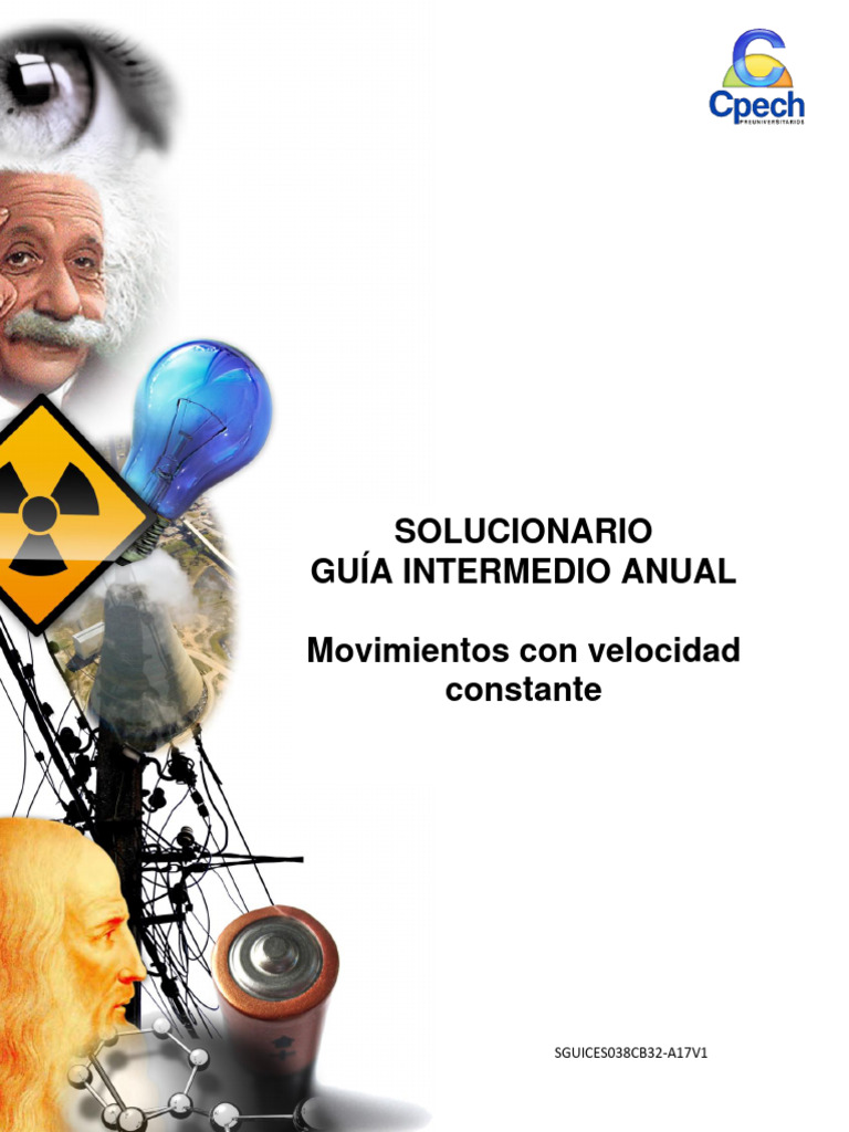 Solucionario Guía Movimientos Con Velocidad Constante | PDF | Velocidad | Velocidad