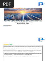 Solar Project Proposal PDF | PDF | Solar Power | Solar Panel