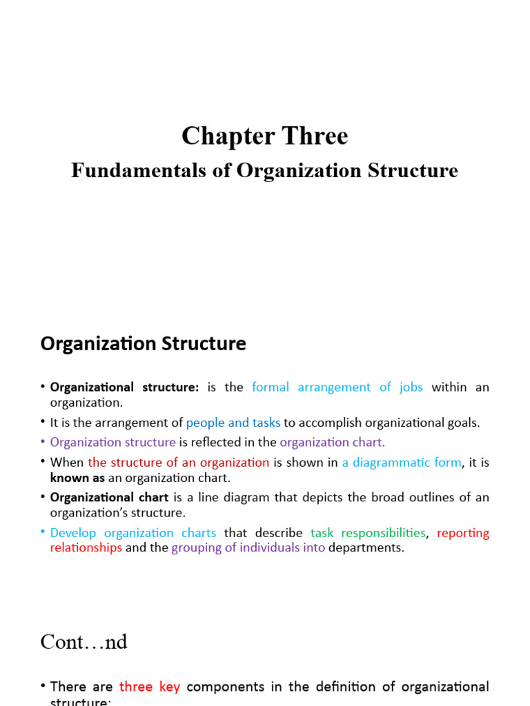 Chapter Three OT | PDF | Hierarchy | Decision Making