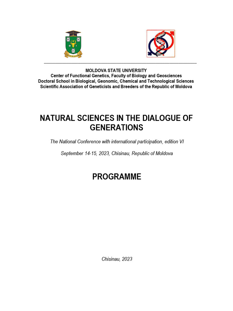 2 1 - PROGRAMME - Dialogul-Generatiilor | PDF | Wheat | Biotechnology