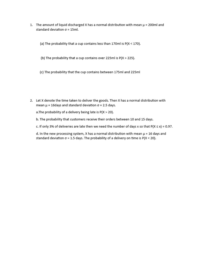 Exercise Chapter 5 | PDF