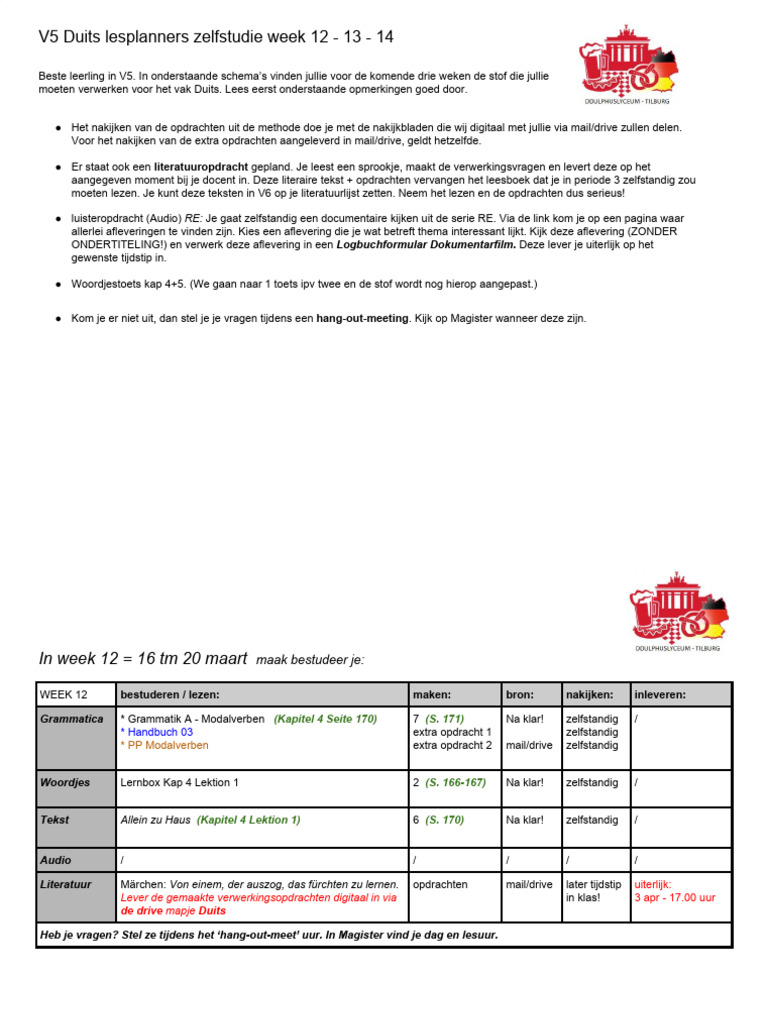 Duits Studiewijzer | PDF
