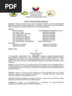 Eo Designating SBM To Manage Barangay Community Garden | PDF