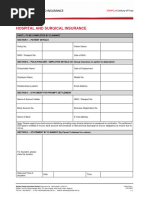 MiCare Claim Form | PDF | Insurance | Pregnancy