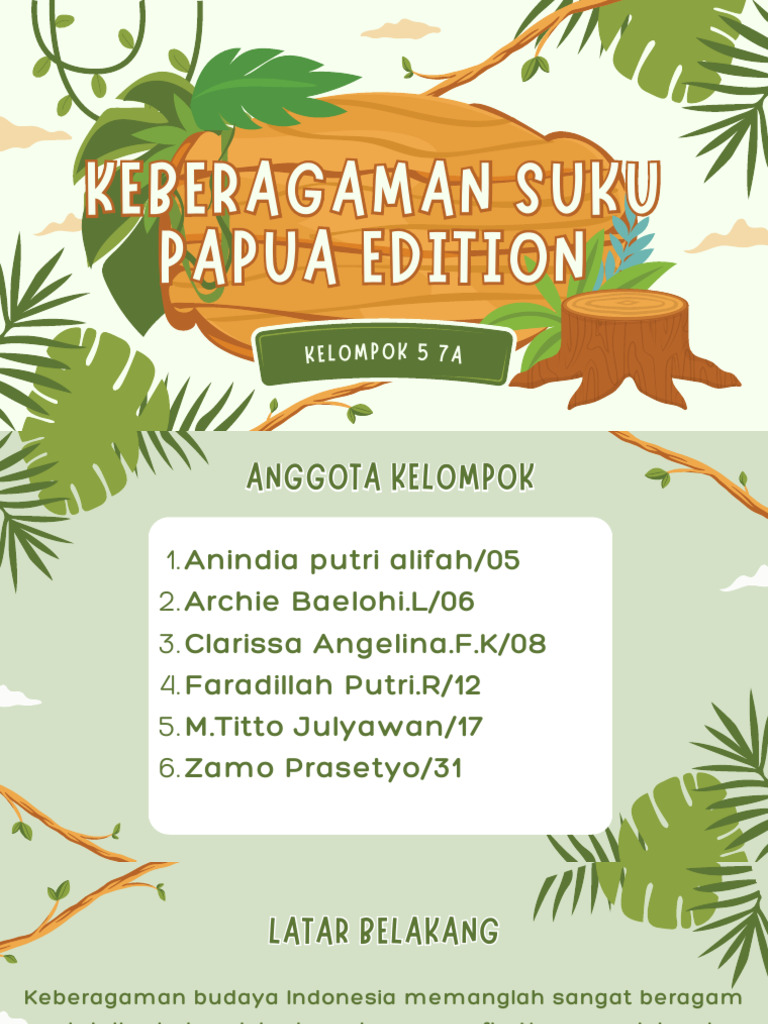 Kelompok 5 7A-Keberagaman Suku Papua Edition - 20240115 - 210439 - 0000 ...