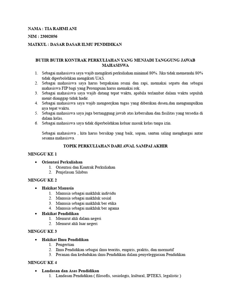 Tgs 1 DDIP-Tia Rahmi Ani | PDF