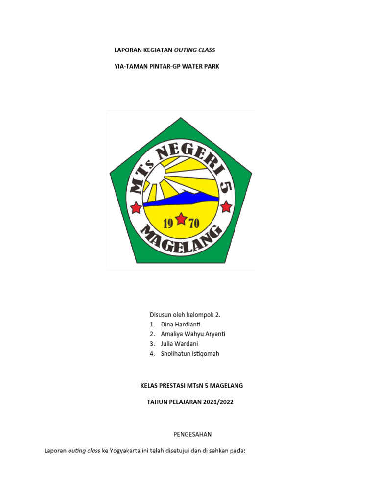 LAPORAN KEGIATA-WPS Office | PDF