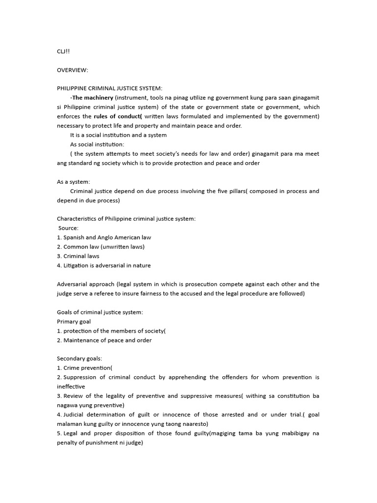 CLJ | PDF | Prosecutor | Crimes