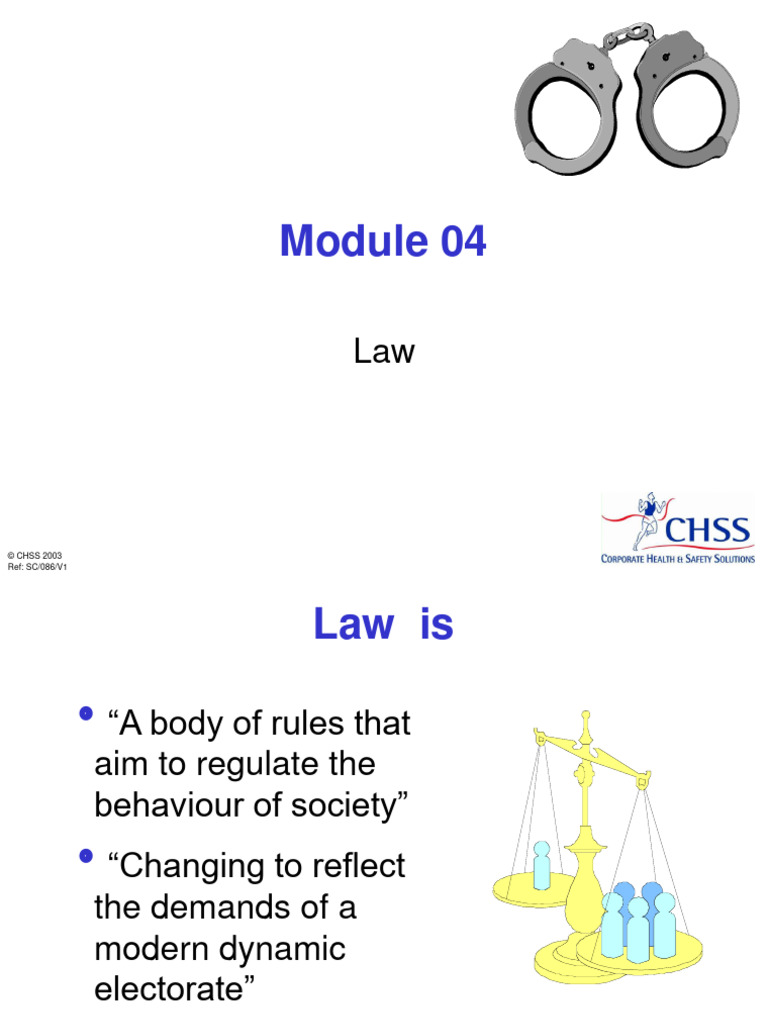 Module04 LAW | PDF | Tort | Duty Of Care