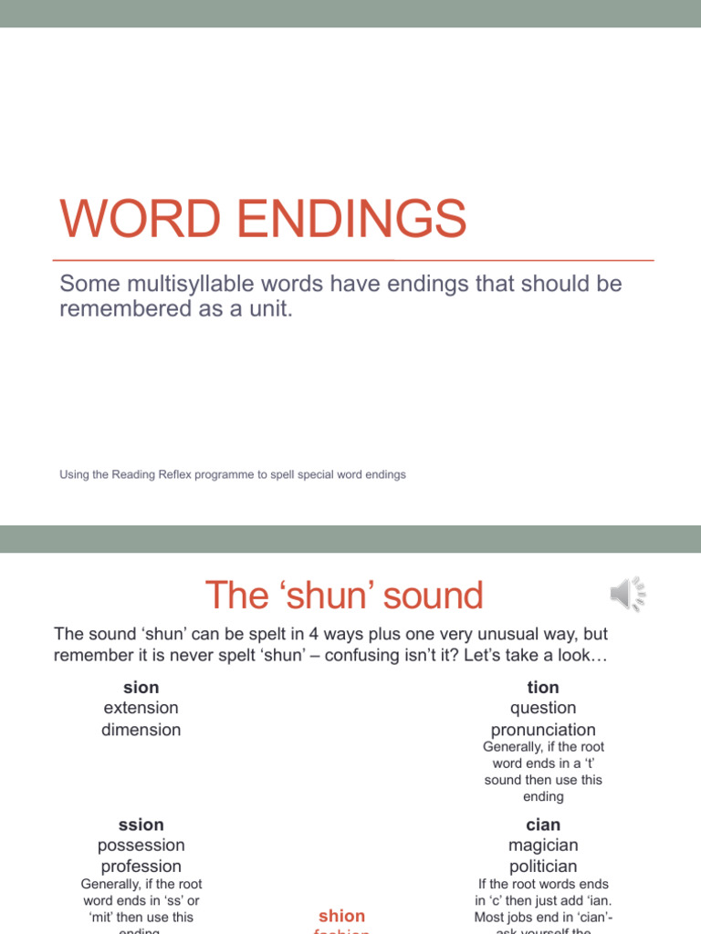 Spelling Workshop Word Endings | PDF | Linguistics | Languages