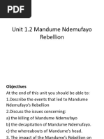 Mampuru II: King of the Pedi People | PDF