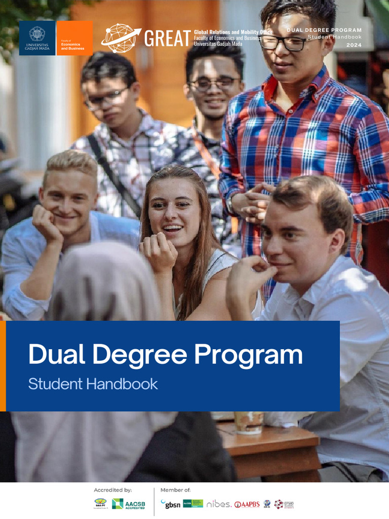 UGM Dual Degree Program Handbook 2024 | PDF | Accounting | University