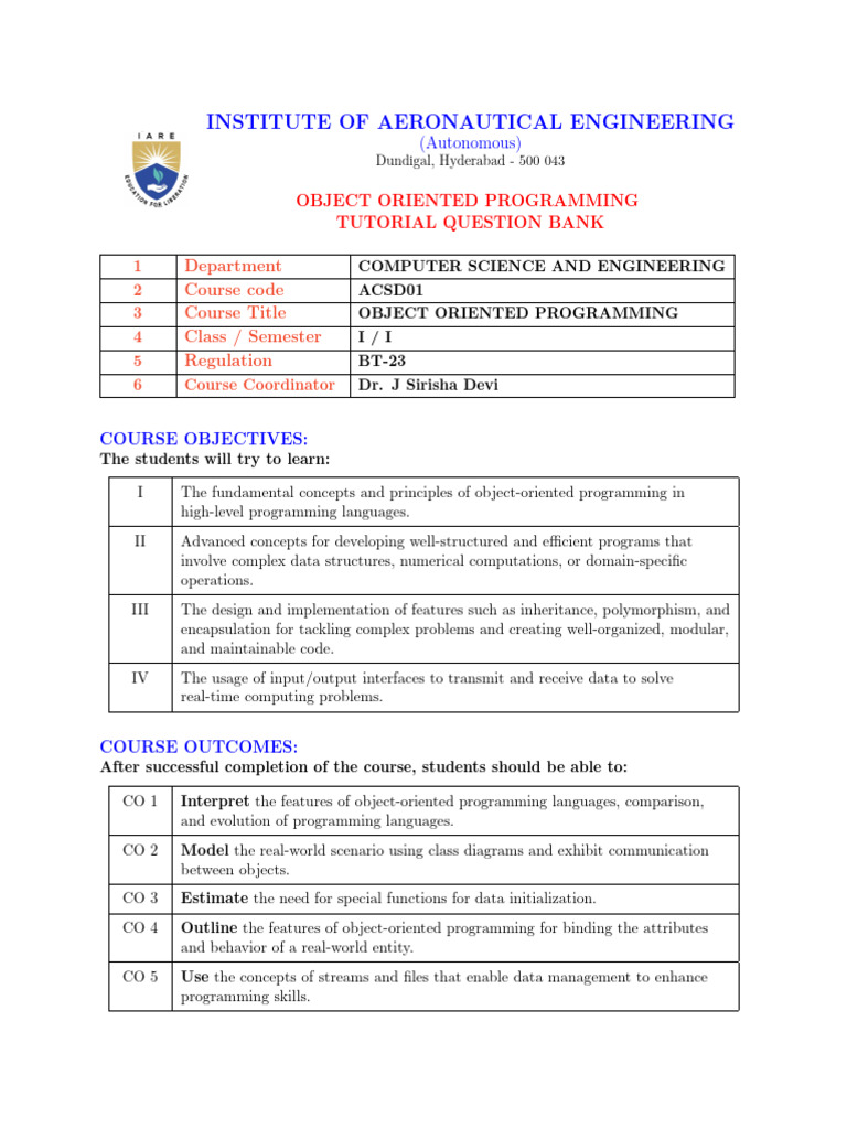 Question Bank | Download Free PDF | Inheritance (Object Oriented ...