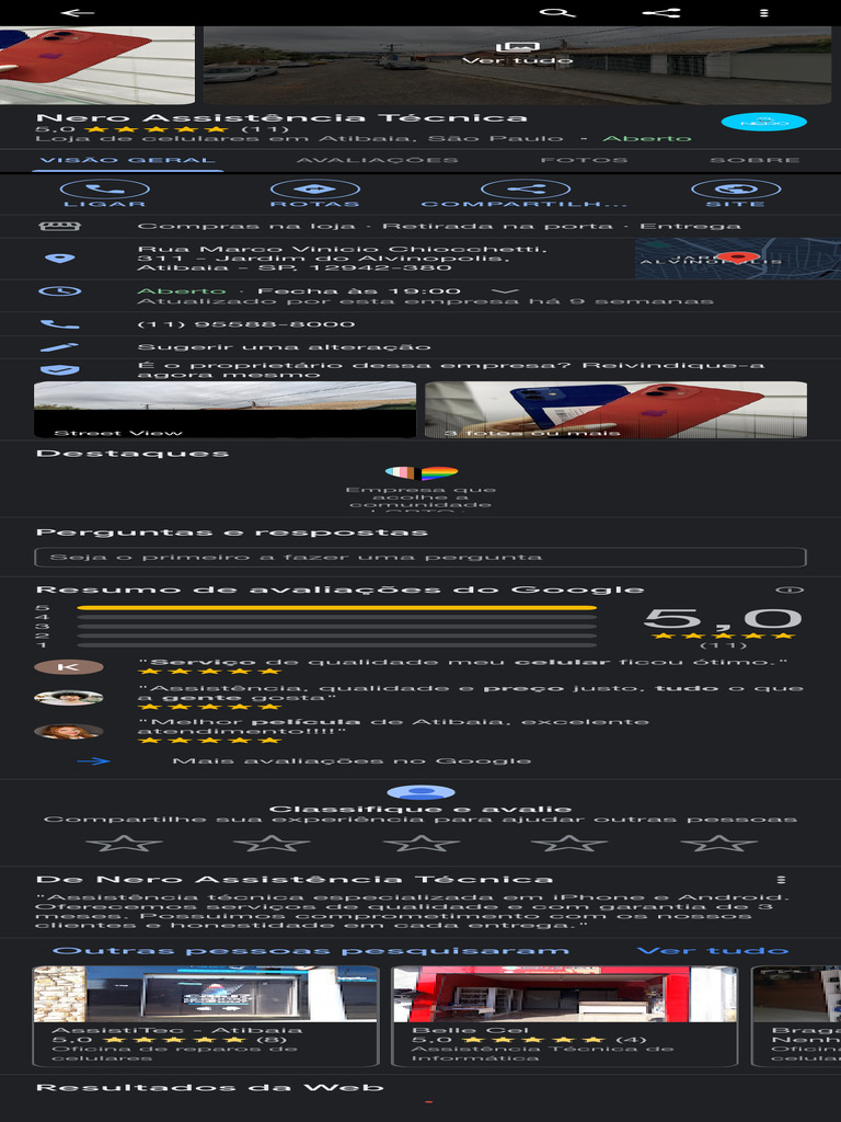 Loja Assistencia Tecnica Atibaia - Pesquisa Google | PDF