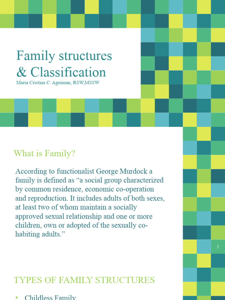 Family Structure | PDF | Family | Marriage