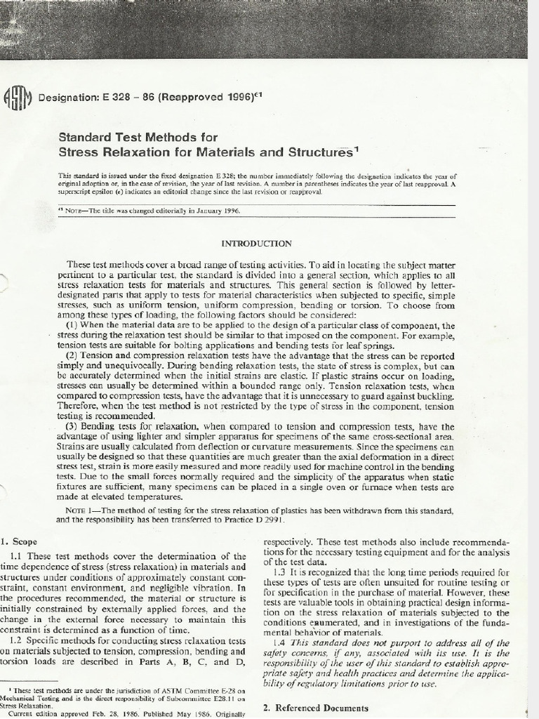 Dokumen - Tips - Astm e 328 86 | PDF