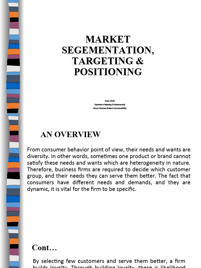 2 Market Segmentation | PDF | Market Segmentation | Marketing