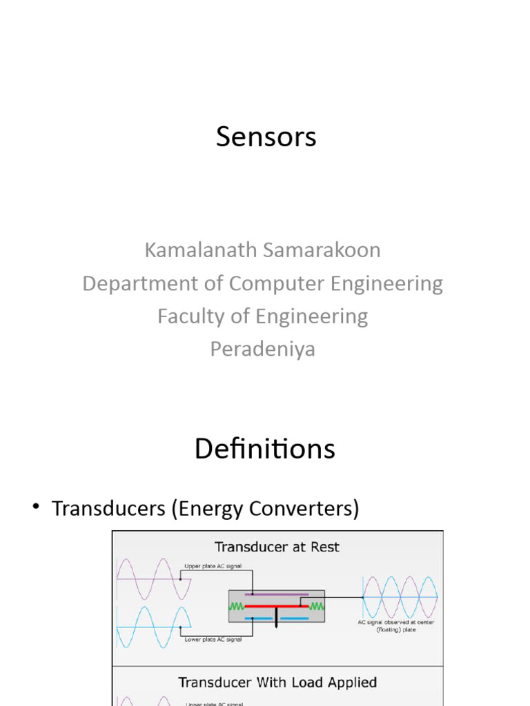 Senosrs KBS | PDF | Electrical Resistance And Conductance | Switch