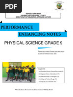 Life Science - gr9 - Notes | PDF | Measurement | Volume