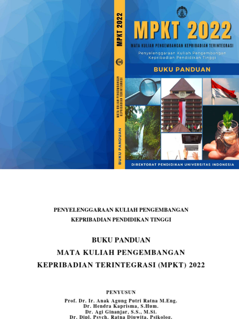 PO Buku Panduan MPKT 2022 | PDF