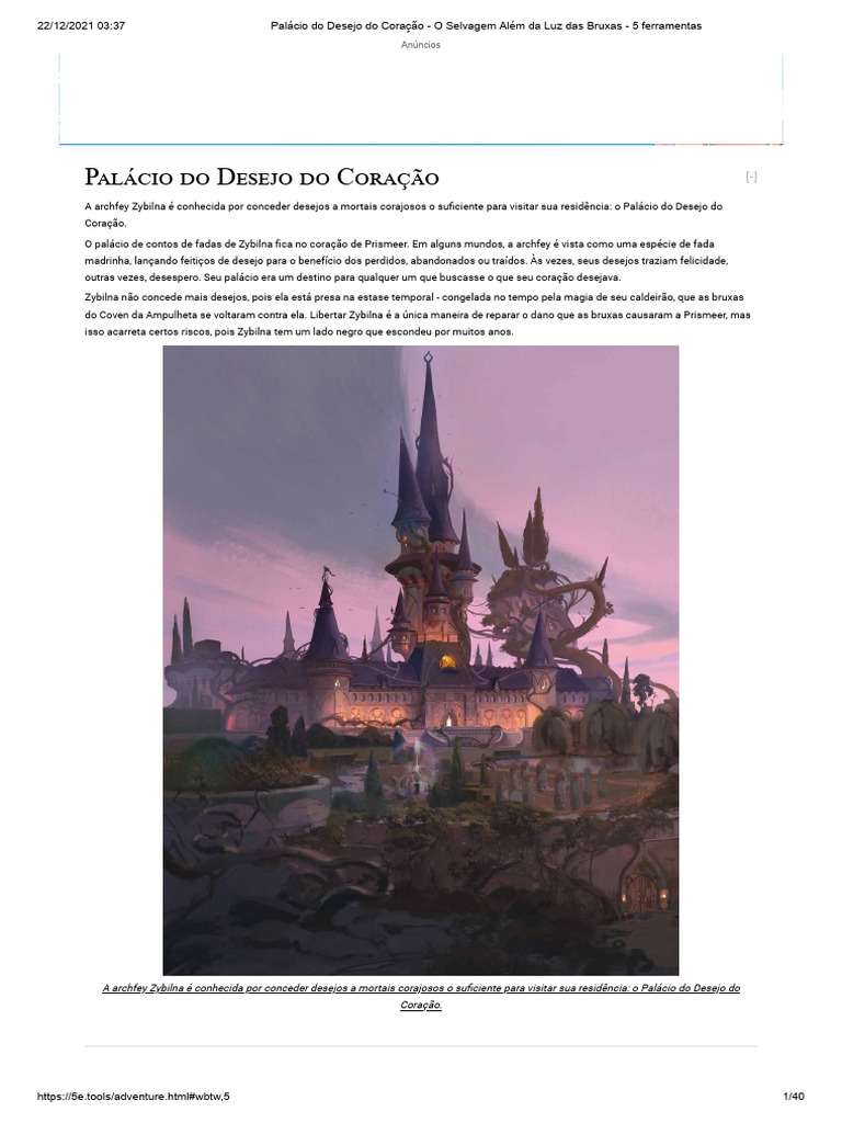 Palácio do Desejo do Coração: Zybilna | PDF | Feitiçaria | Leão