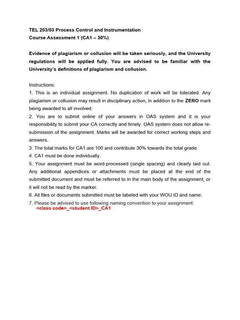 CA1 TEL203 2023 Sept Question | PDF | Electrical Engineering | Computer Engineering