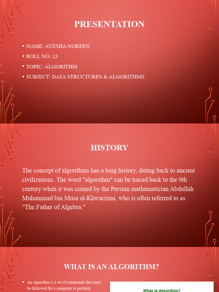 Algorithm Introduction | PDF | Algorithms | Computer Programming Algorithm Introduction | PDF | Algorithms | Computer Programming