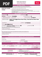 PPN Network - Declaration Form | PDF | Patient | Insurance