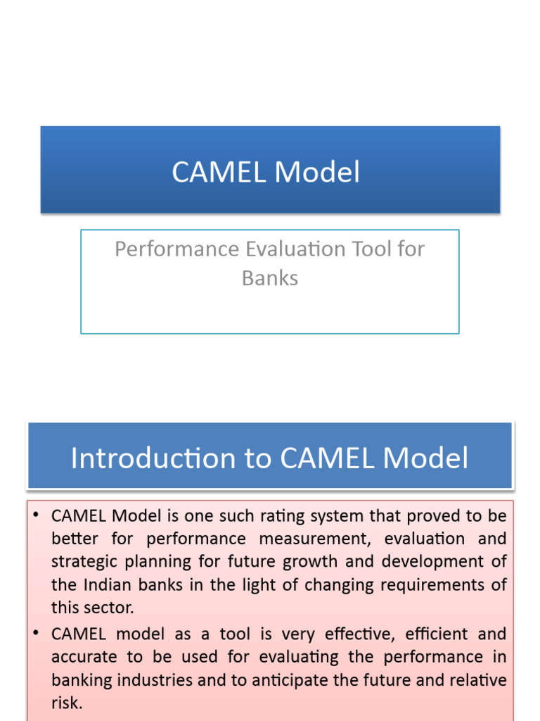 CAMEL Model | PDF | Market Liquidity | Return On Equity