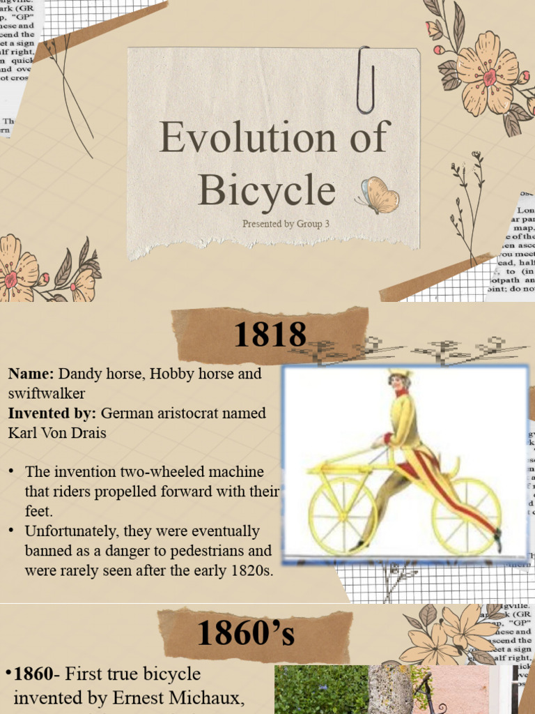 Ge STS Evolution of Bicycle | PDF | Human Powered Transport | Zero ...