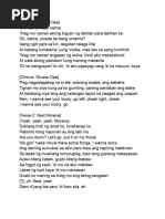 Lyrics of Lapit | PDF