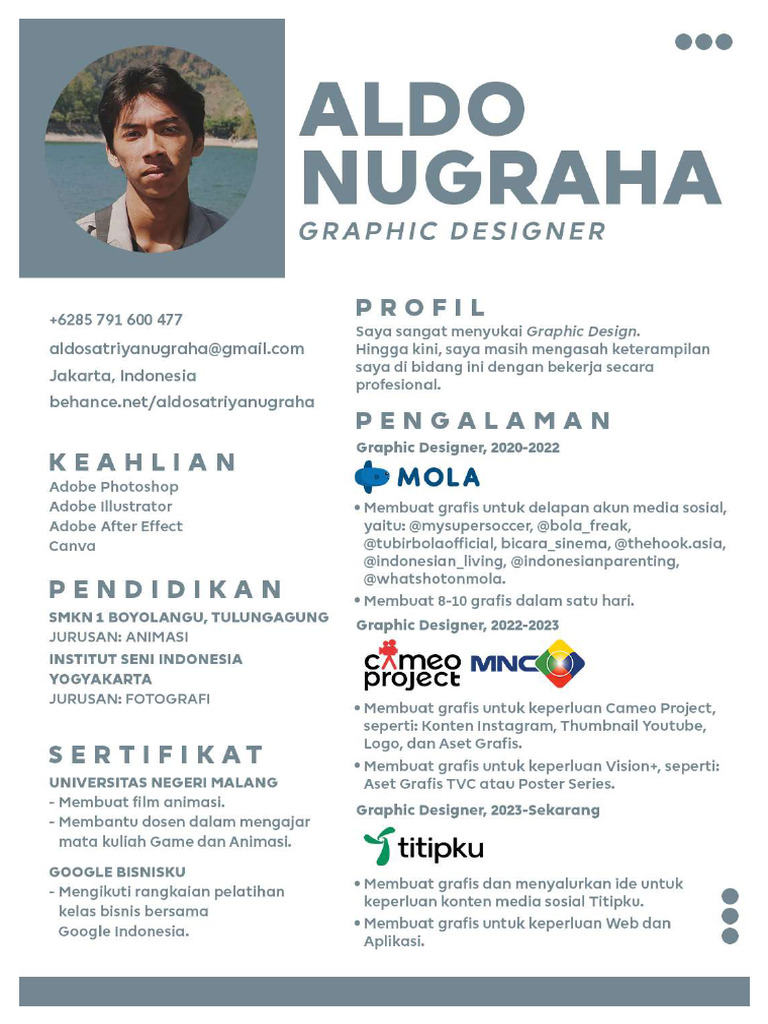 CV & Portfolio 2023 | PDF