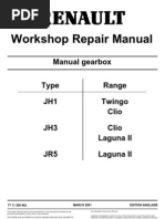 TL4 Gearbox Technical Manual | PDF | Manual Transmission | Clutch