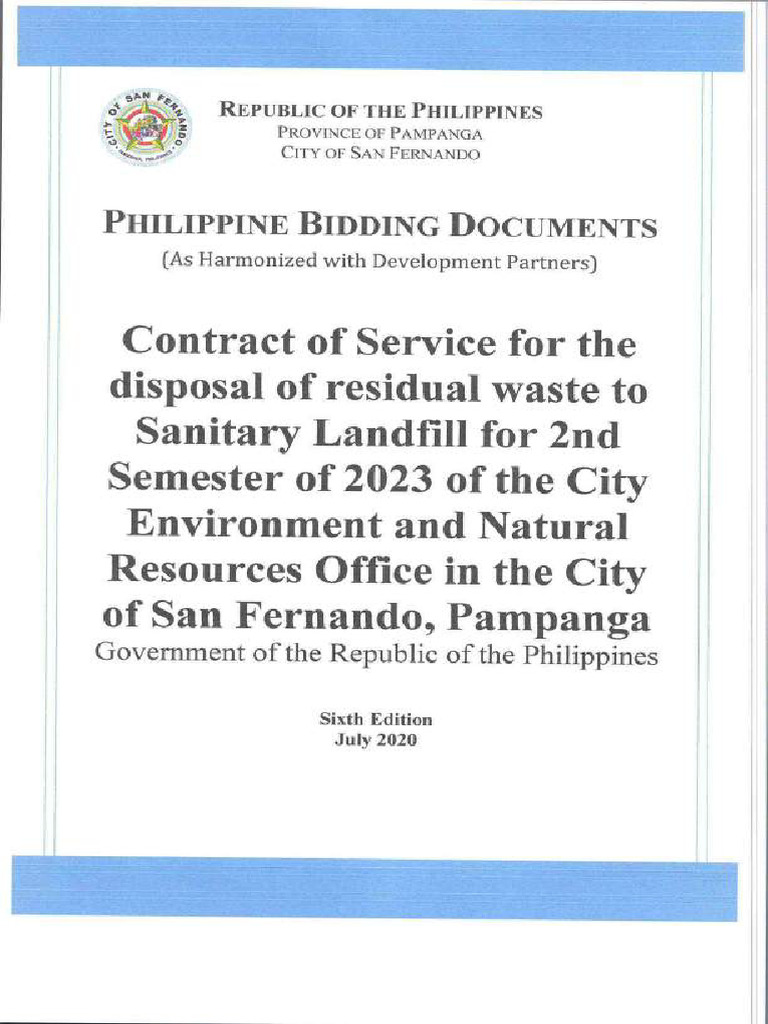 Bidding Documents and Terms of Reference | PDF | Specification ...