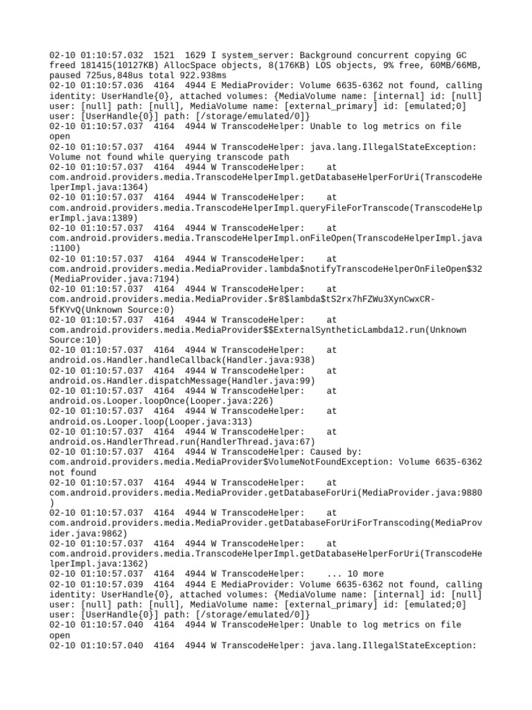 logcat_240209211910(South Africa Standard Time)_main | PDF | Java ...