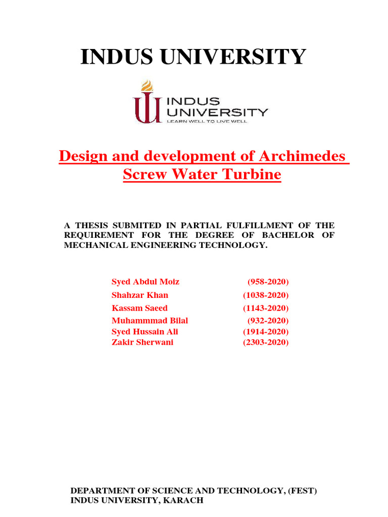 AST UP | PDF | Propeller | Hydroelectricity