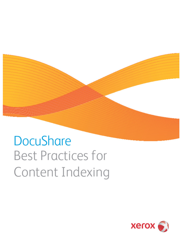 Best Practices For Content Indexing | PDF | Search Engine Indexing | Computer File
