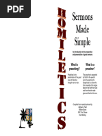 Preaching Without Notes | PDF | Sermon | Nonverbal Communication