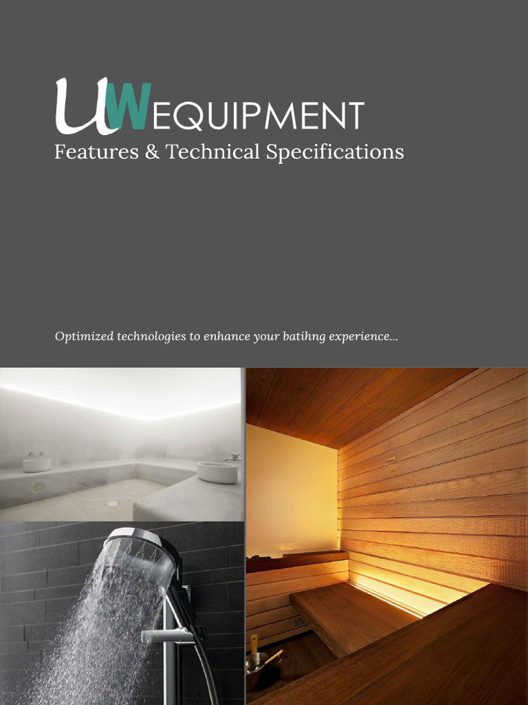 Advanced Bathing Equipment Features | PDF
