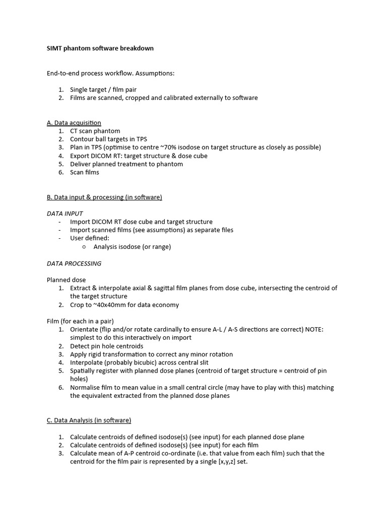 SIMT Phantom Software Breakdown | PDF | Graphical User Interfaces | Computing